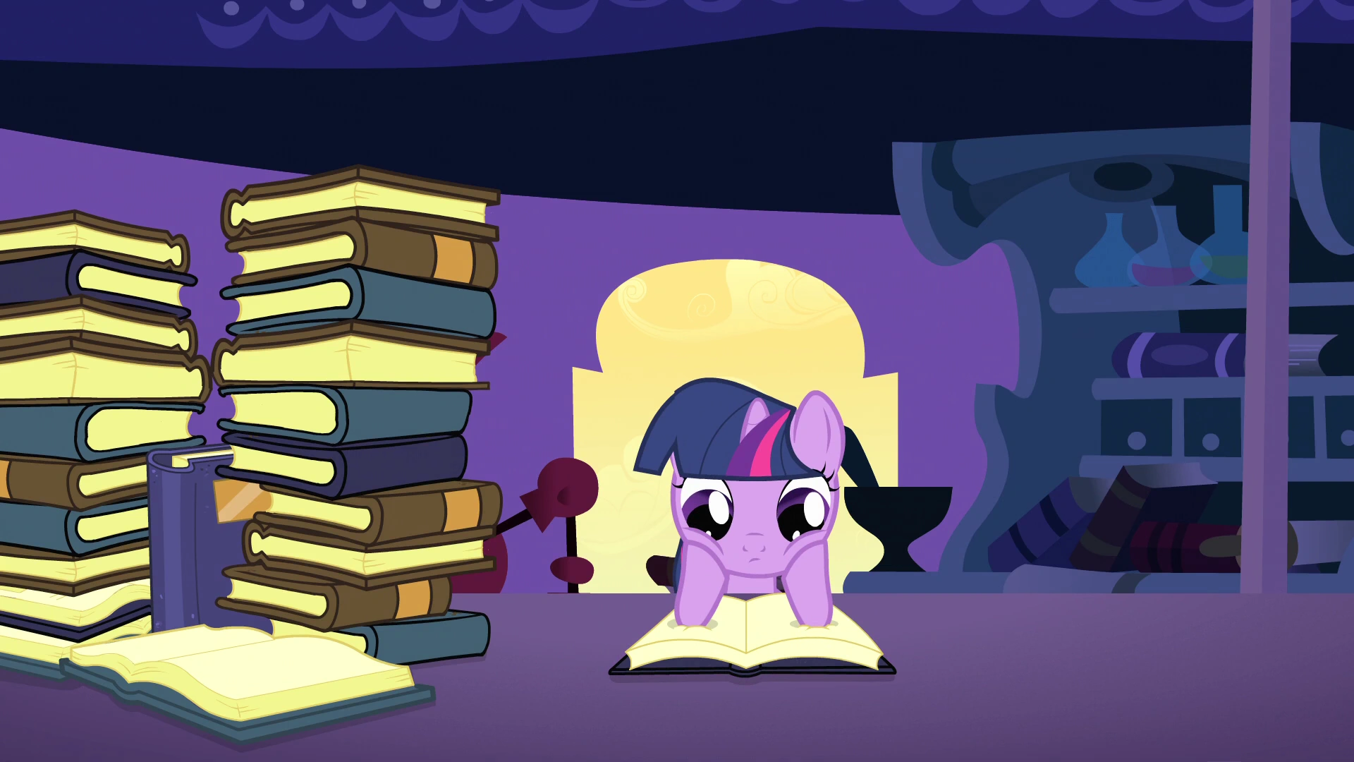 Image - Twilight reading book S01E23.png | My Little Pony Friendship is ...