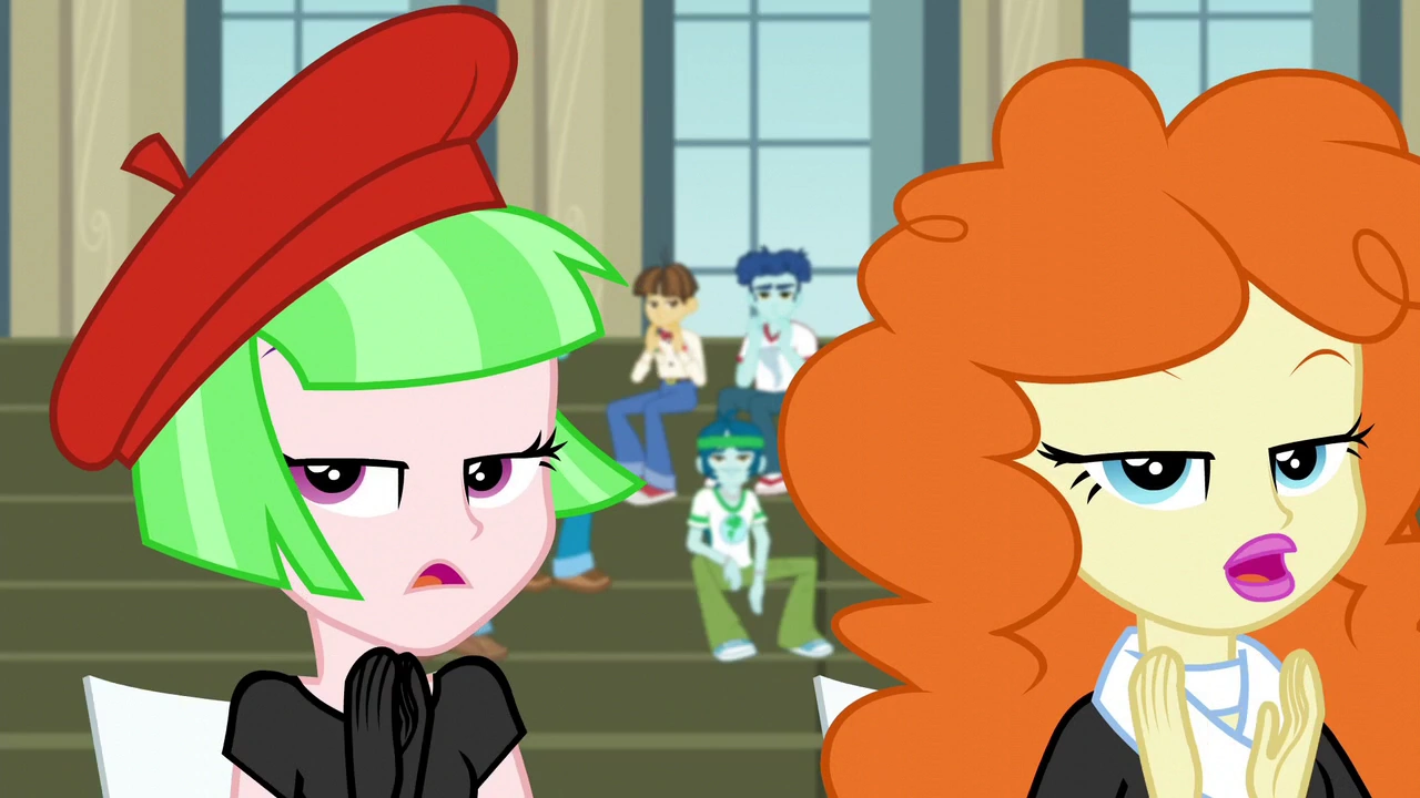 Image - Watermelody and Golden Hazel unenthused EG3.png | My Little ...