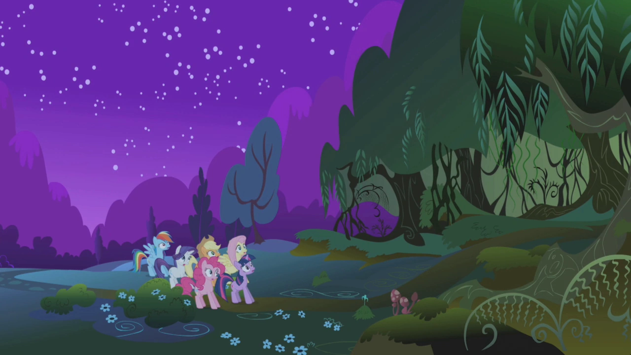 Image - Main 6 going into the forest S1E2.png | My Little Pony ...