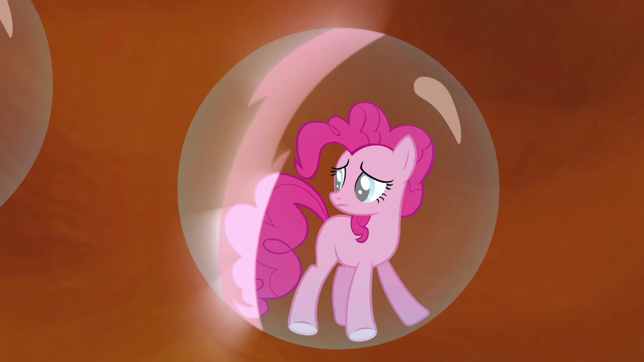 Image - Pinkie's bubble prison glowing S4E26.png | My Little Pony ...