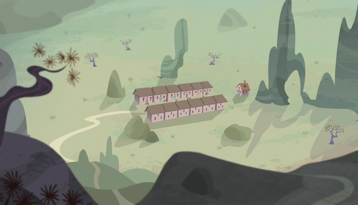 Map of Equestria from "My Little Pony: The Art of Equestria" : r ...