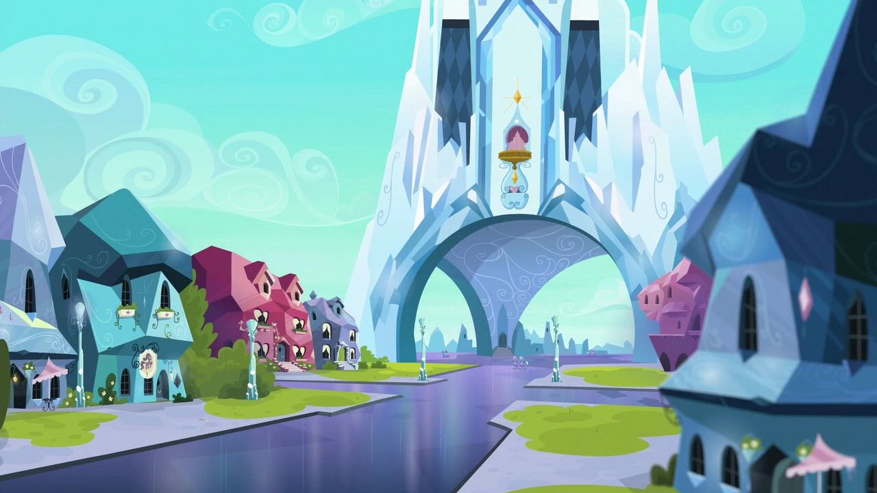 Image - Crystal Empire palace exterior S6E16.png | My Little Pony ...