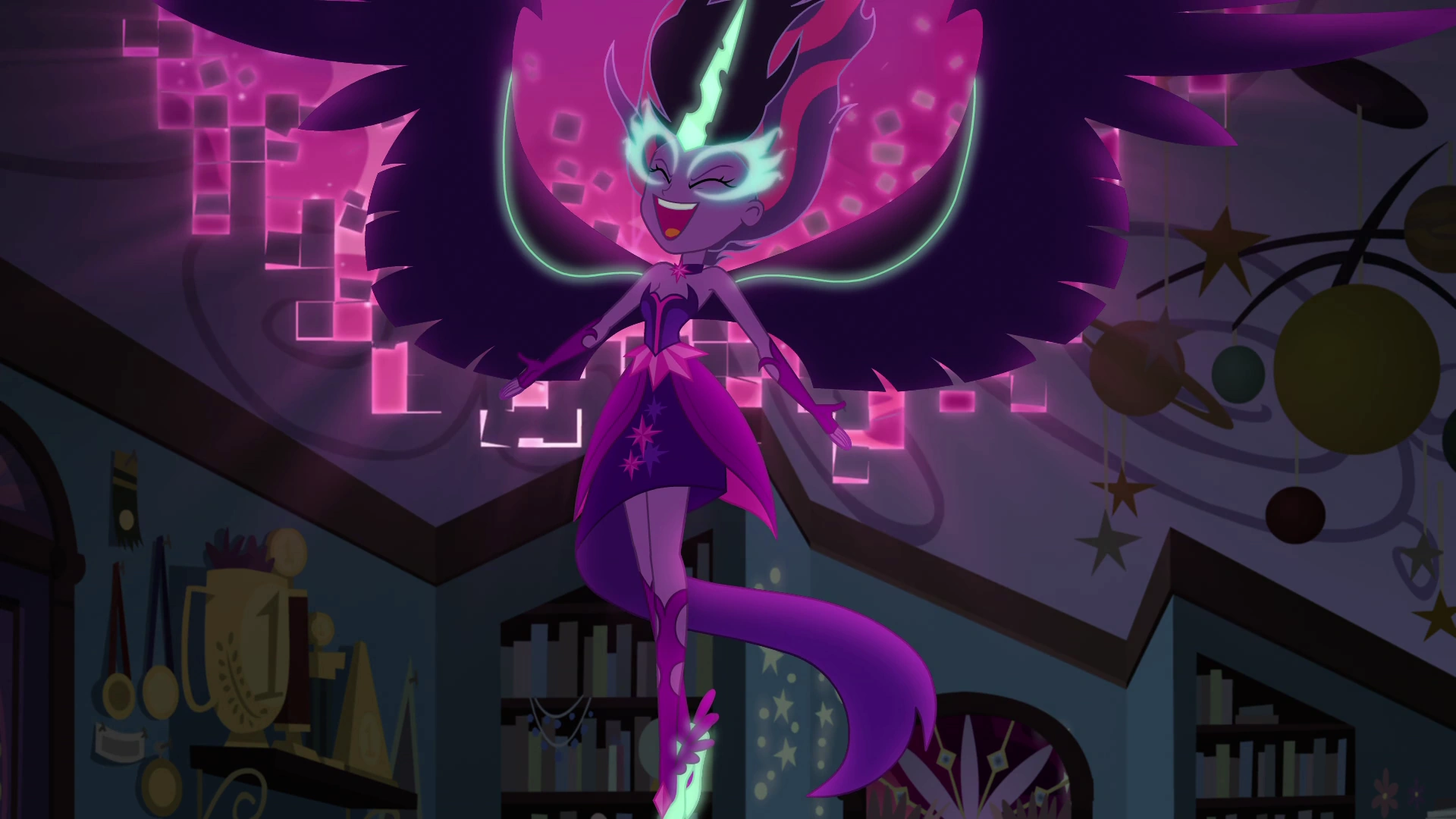 Image - Midnight Sparkle laughing evilly EG4.png | My Little Pony ...
