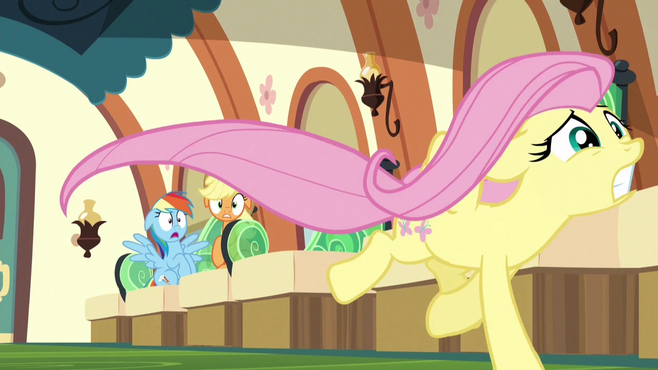 Image - Fluttershy running away upset S6E18.png | My Little Pony ...
