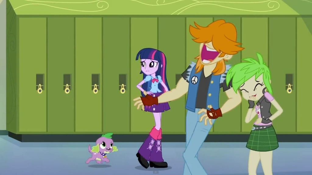 Imagen - Vanhallen y cherry crash riendose.png | My Little Pony: La ...