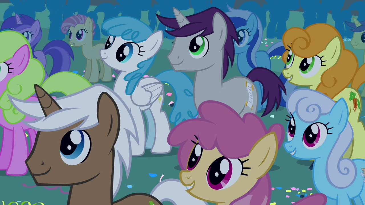 Image - Ponies in the crowd S4E02.png | My Little Pony Friendship is ...