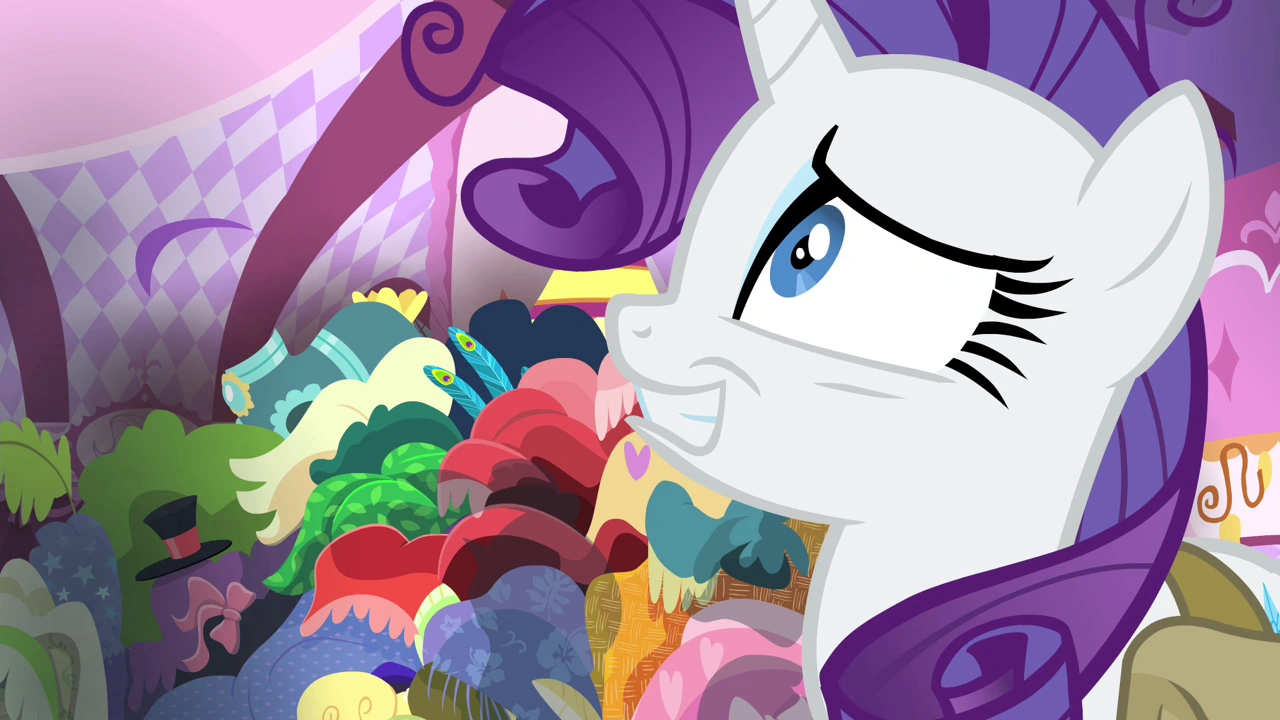 Image - Rarity crazy smile S4E23.png | My Little Pony Friendship is ...