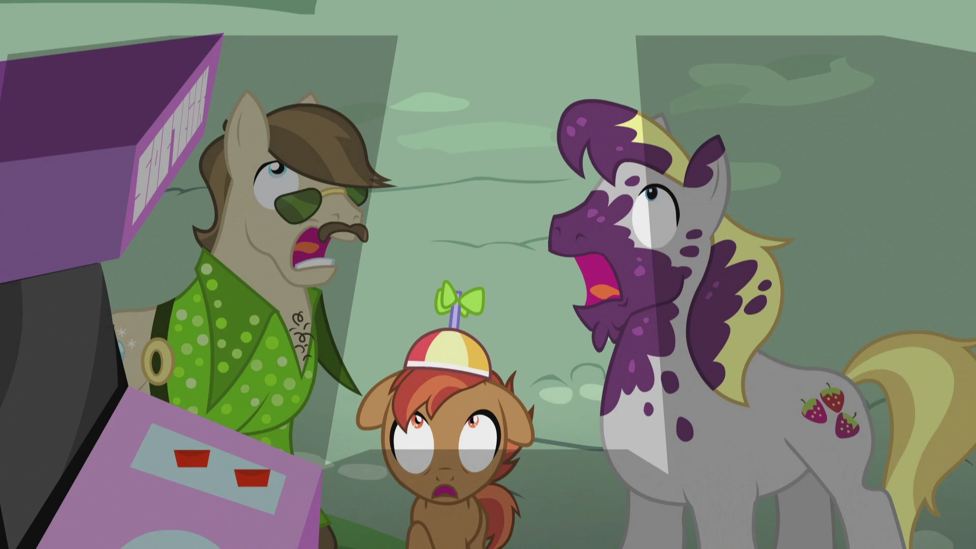 Image - Button Mash, Hughbert Jellius, and Dance Fever in shock S5E9 ...