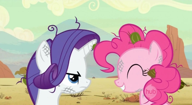 Image - Rarity stuck with Pinkie Pie in the desert S2E14.png | My ...