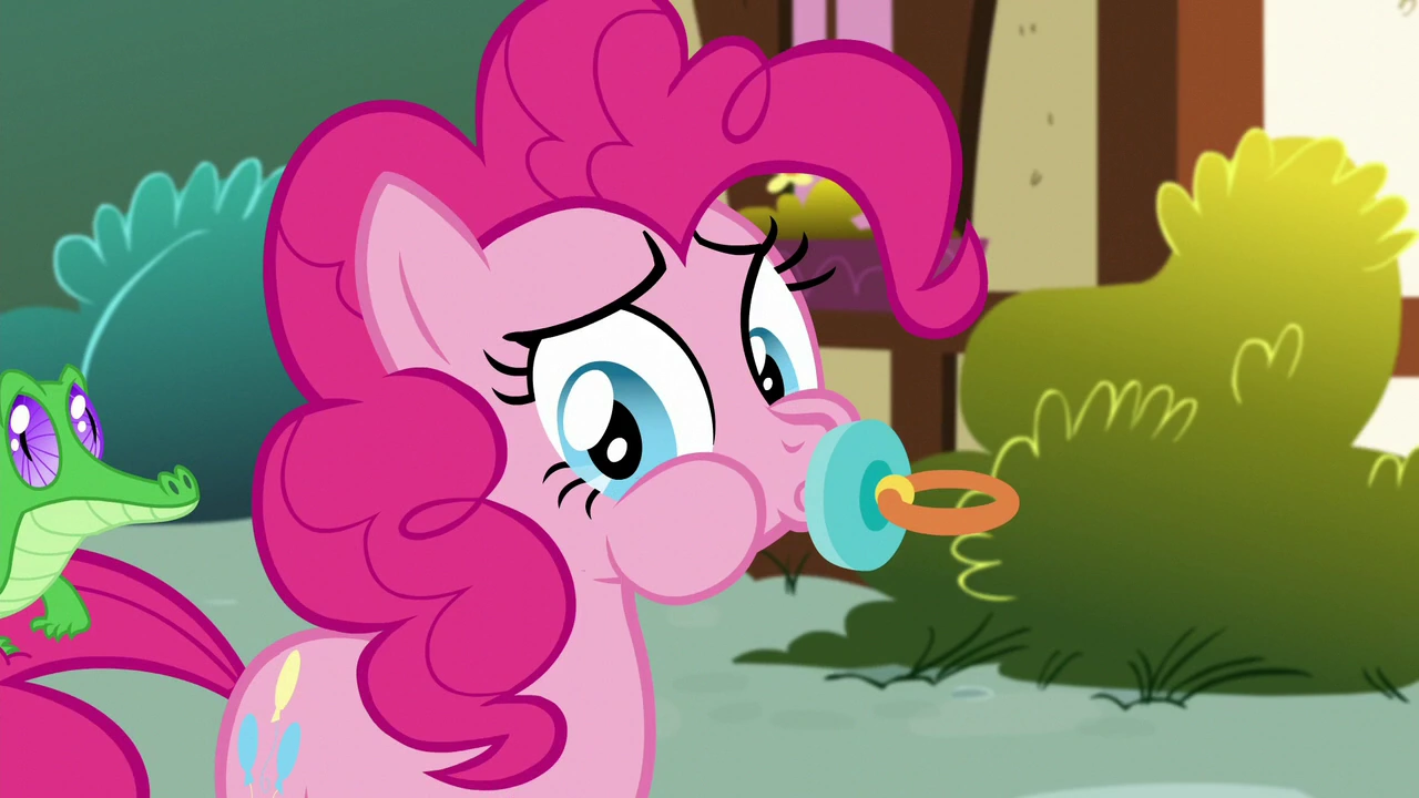 Image - Pinkie sucking on pacifier S5E19.png | My Little Pony ...