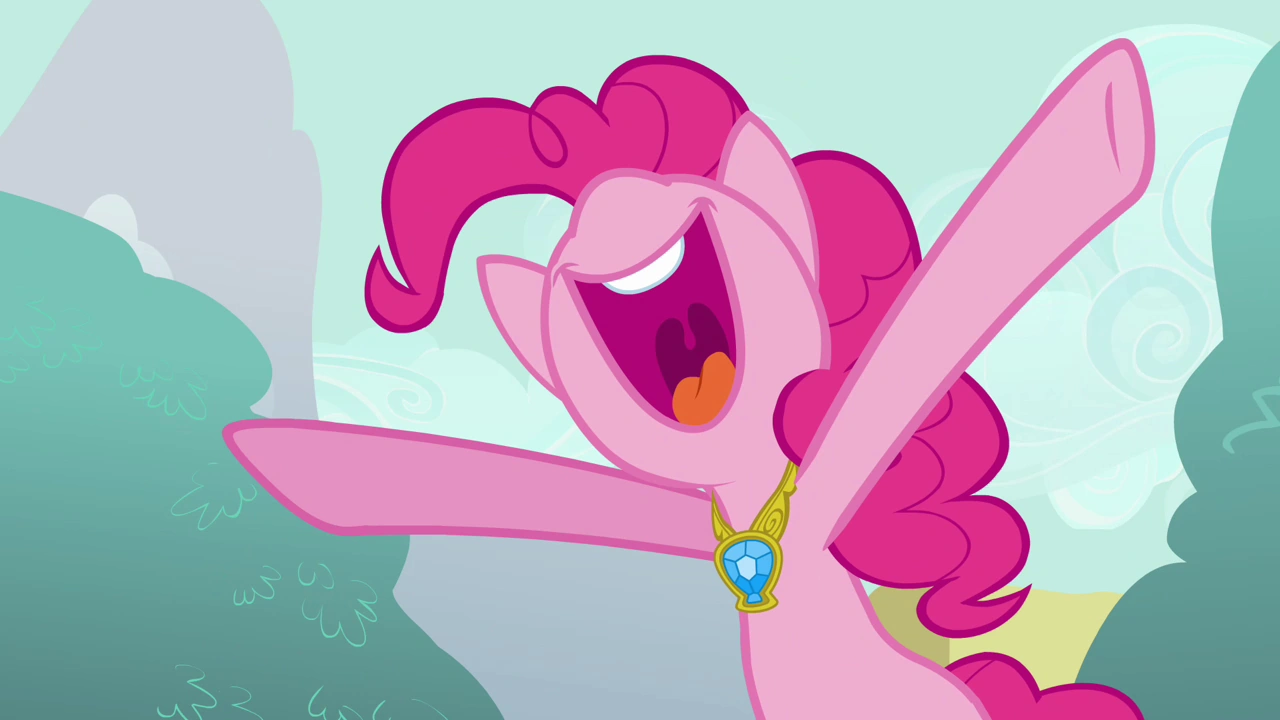 Image - Pinkie Pie's cheerful scream S3E13.png | My Little Pony ...