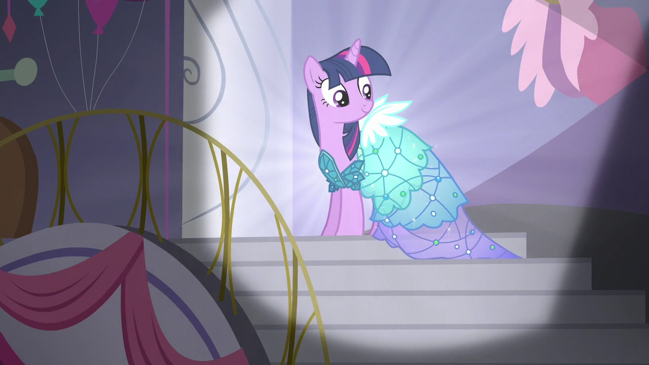 Image - Twilight wearing the Princess Dress S5E14.png | My Little Pony ...