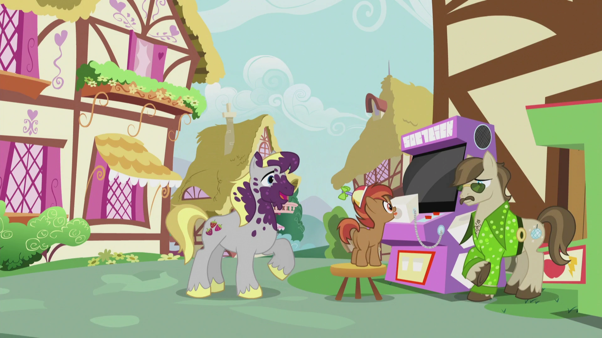 Image - Button Mash playing an arcade game S5E9.png | My Little Pony ...