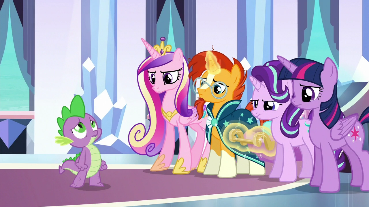 Image - Ponies' expressions soften as Spike sings S6E16.png | My Little ...