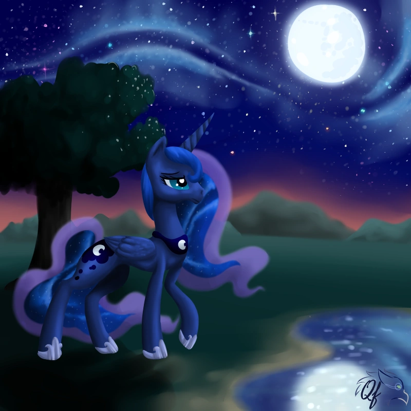 Princess Luna Wallpapers Princess Luna Wallpaper by MrAlienBrony on ...
