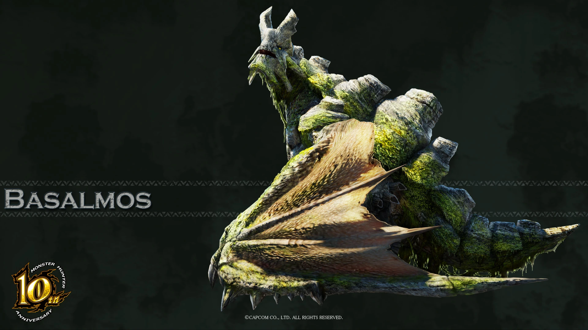 Image - MH 10th Anniversary-Basarios Wallpaper 001.jpg | Monster Hunter ...