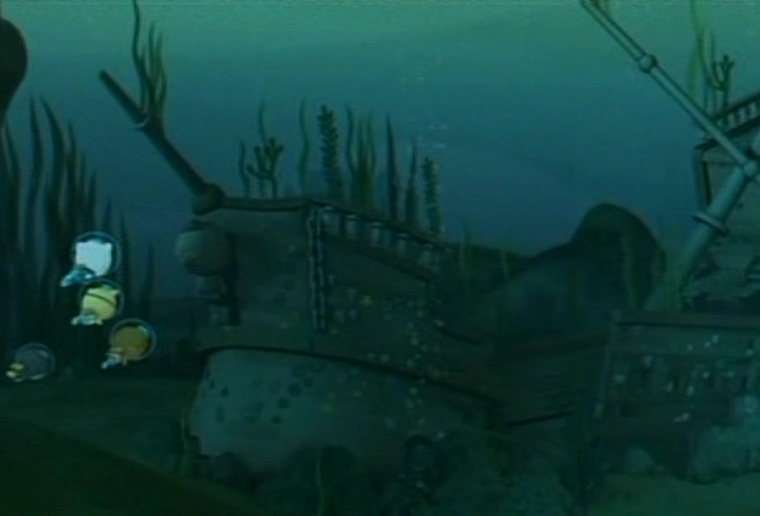 Image - Calico Jack's Sunken Ship.png | Octonauts Wiki | FANDOM powered ...