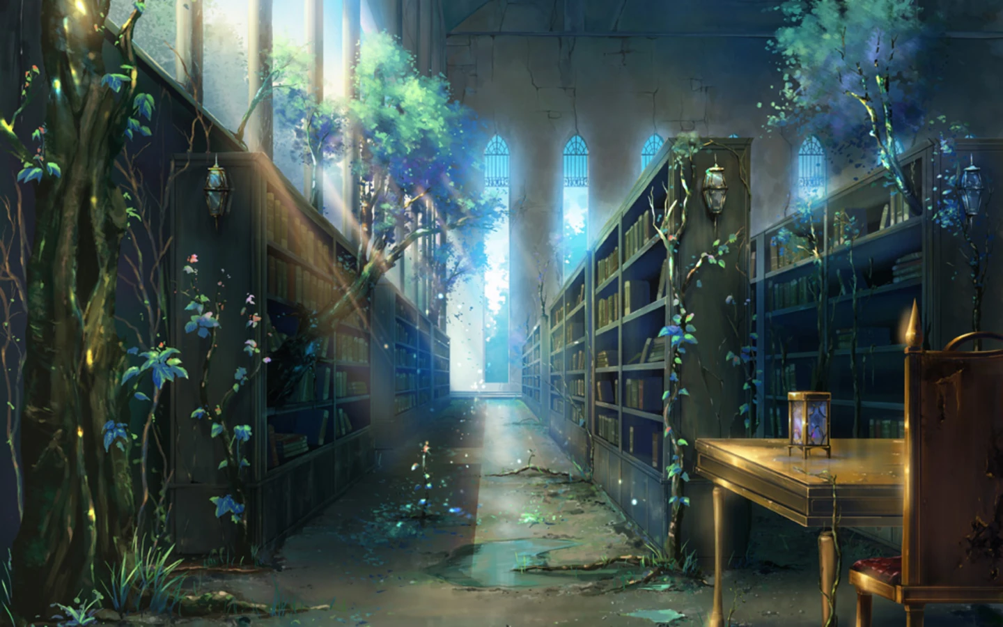 Image - Enchanted-Library-wallpaper.jpg | Phaeselis Wiki | FANDOM ...