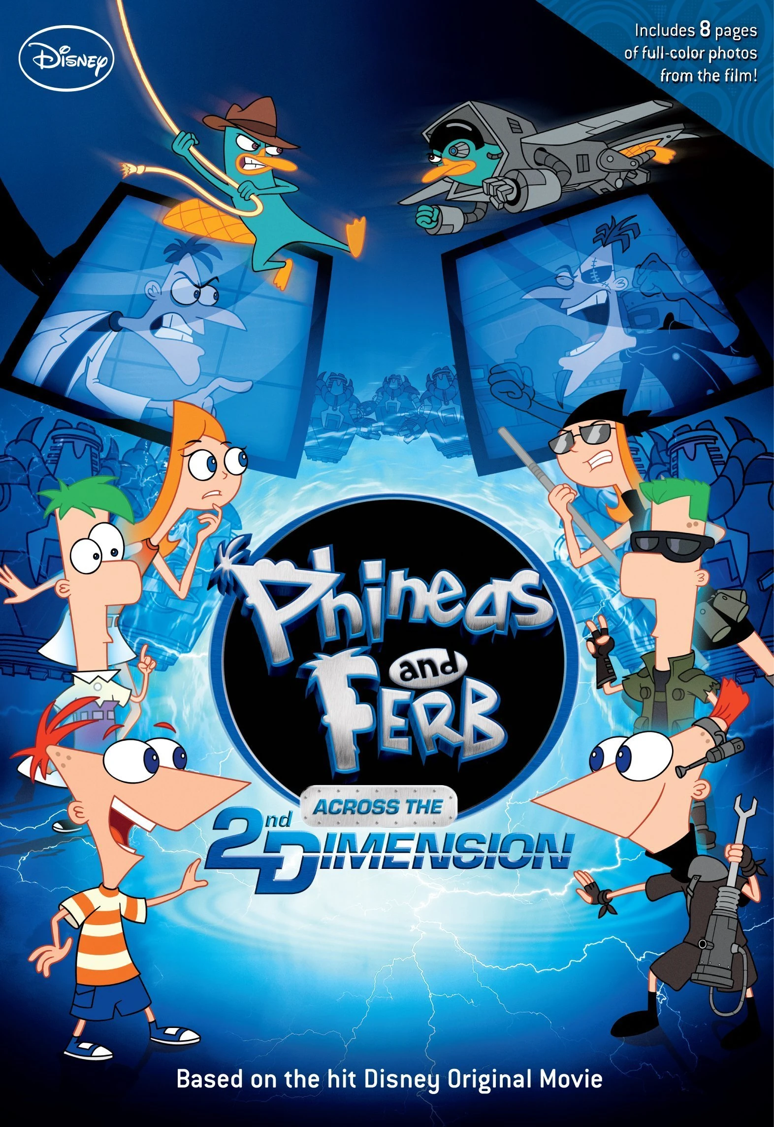 Phineas and Ferb: Across the 2nd Dimension (book) | Phineas and Ferb ...