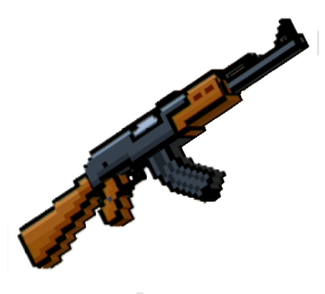 Image - Ak-48 (PG3D) pic.png | Pixel Gun Wiki | FANDOM powered by Wikia