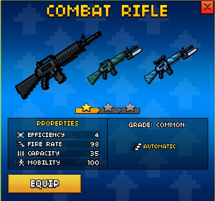 Combat Rifle (PG3D) | Pixel Gun Wiki | FANDOM powered by Wikia
