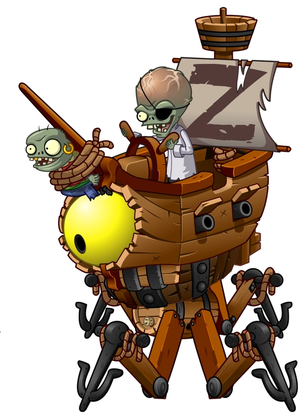 Zombot Plank Walker | Plants vs. Zombies Wiki | FANDOM powered by Wikia