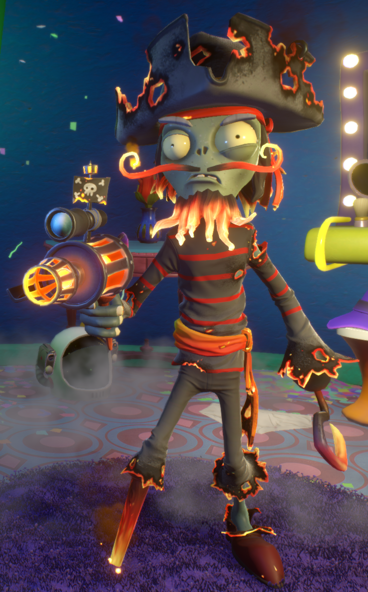 Captain Flameface | Plants vs. Zombies Wiki | FANDOM powered by Wikia