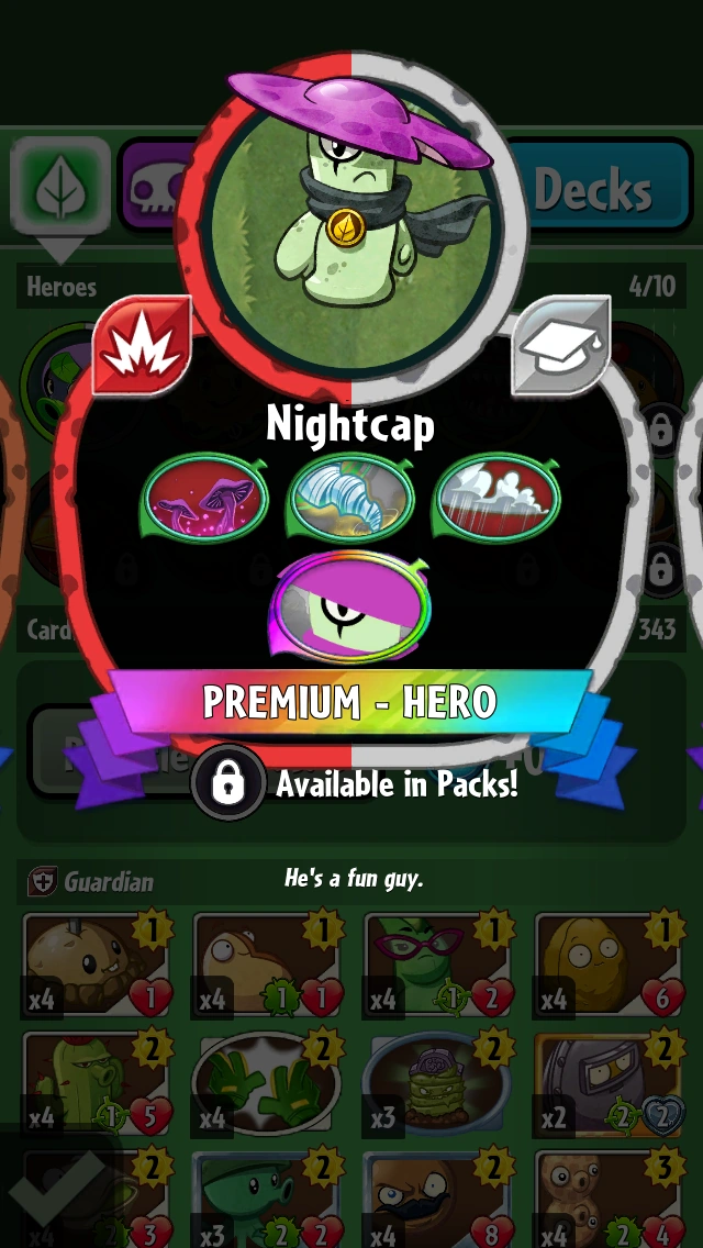 Nightcap/Gallery | Plants vs. Zombies Wiki | FANDOM powered by Wikia