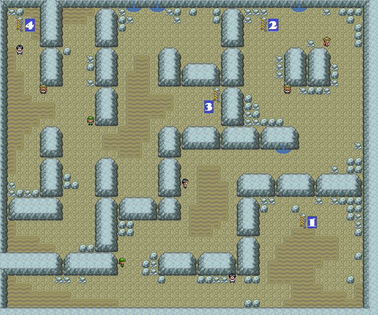 Image Kanto Rock Tunnel F2 Mappng Pokemon Planet Wikia Fandom