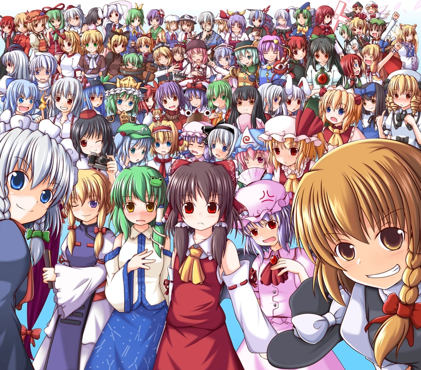 Image - Touhou cast herd.png | Superpower Wiki | Fandom powered by Wikia