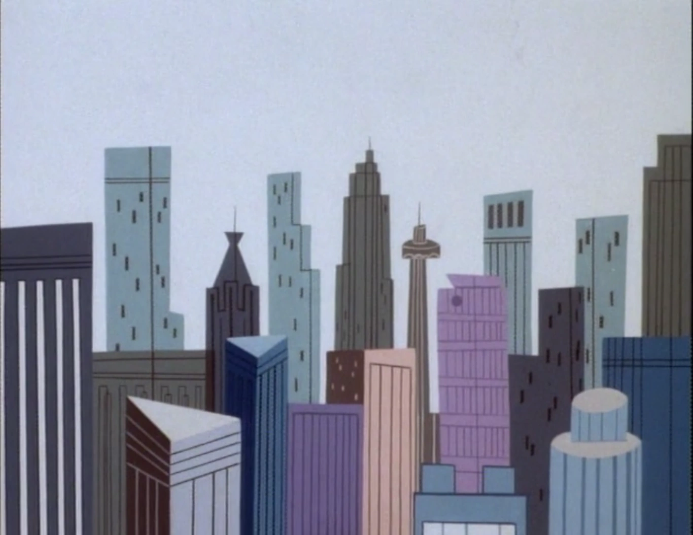 Image - Townsville skyline powerprof.png | Powerpuff Girls Wiki ...