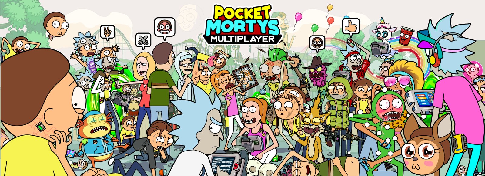 Image Pocket Mortys Multijpeg Rick And Morty Wiki Fandom Powered