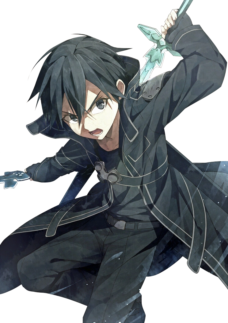 Imagen - Kirito Transparent 2.png | Wiki Sword Art Online | FANDOM ...