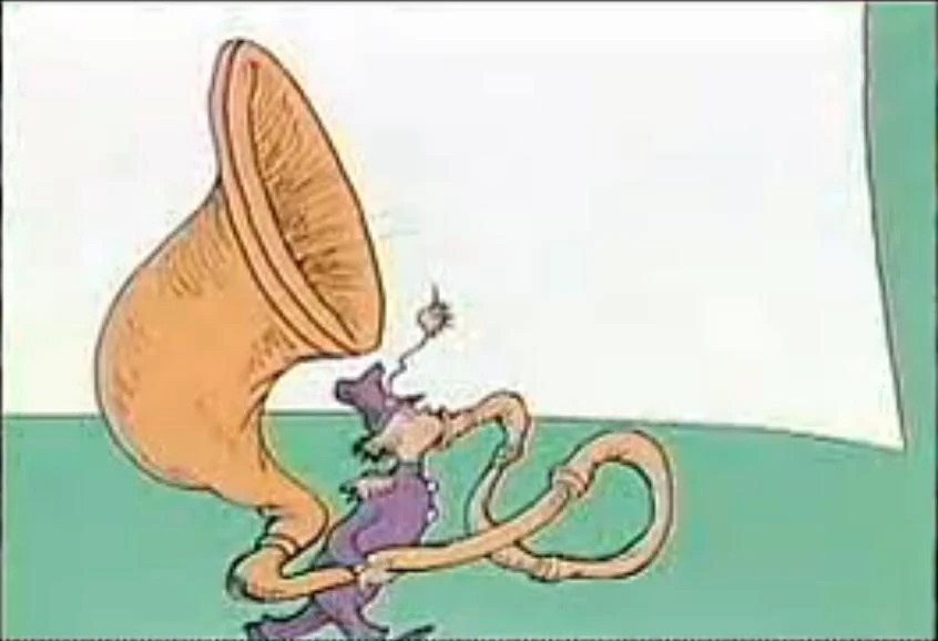 Image - Band member blowing big horn.jpg | Dr. Seuss Wiki | Fandom ...