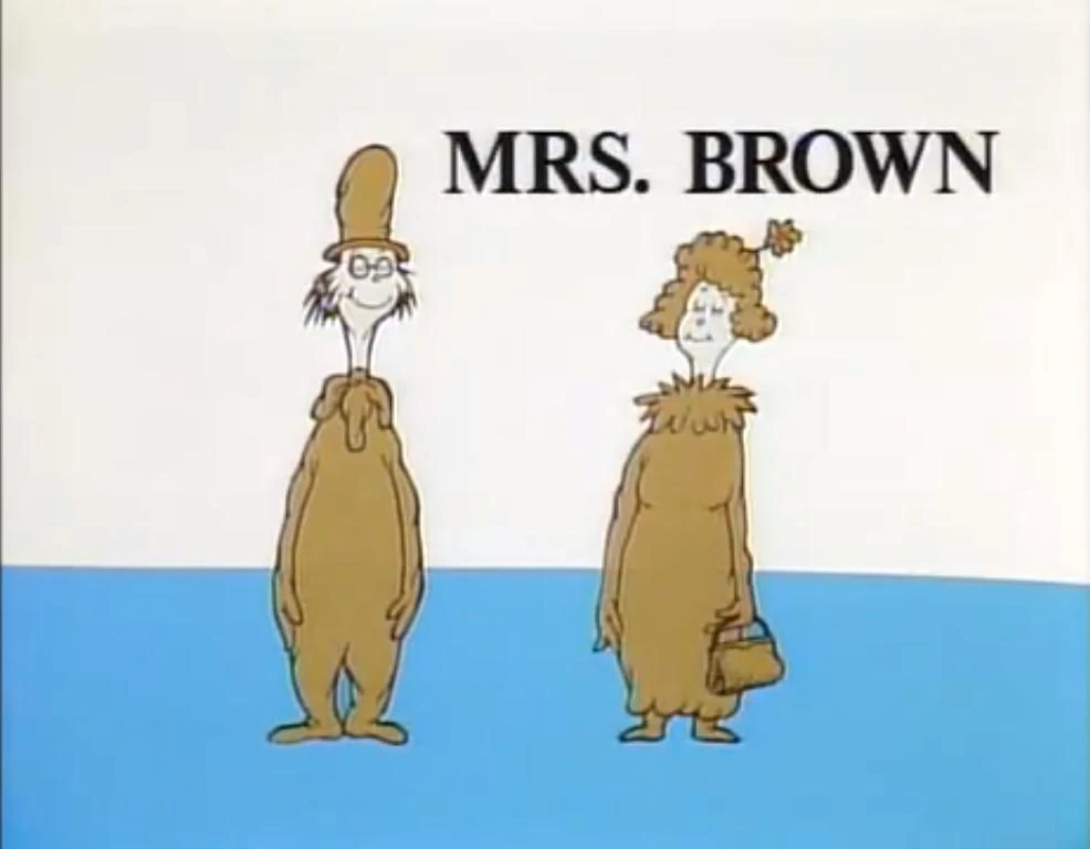 Image - Mr brown and mrs brown.jpg | Dr. Seuss Wiki | FANDOM powered by ...
