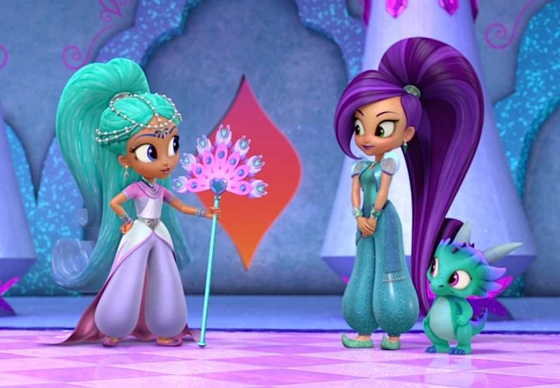 Image - Shimmer and Shine Princess Samira and Zeta the Sorceress 4.png | Shimmer and Shine Wiki ...