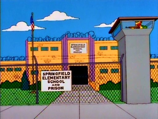 Springfield Elementary School and Prison | Simpsons Wiki | FANDOM ...