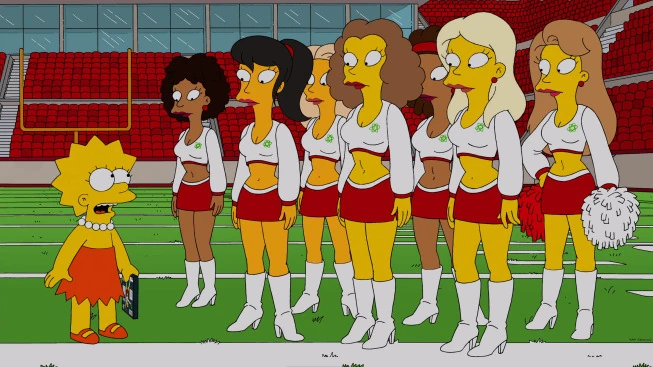 Image - Labor Pains cheerleader promo.jpg | Simpsons Wiki | FANDOM ...