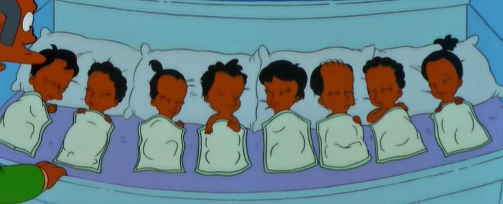 Image - Octuplets Sleeping (Newborn).PNG | Simpsons Wiki | FANDOM powered by Wikia