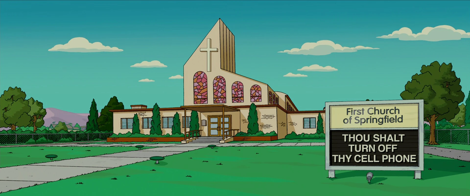 Image - 1st church of springfield.jpg | The Simpsons: Tapped Out Wiki ...