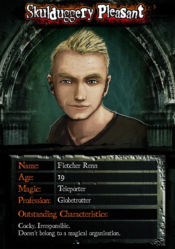 Image - Fletcher character profile.jpg | Skulduggery Pleasant Wiki ...
