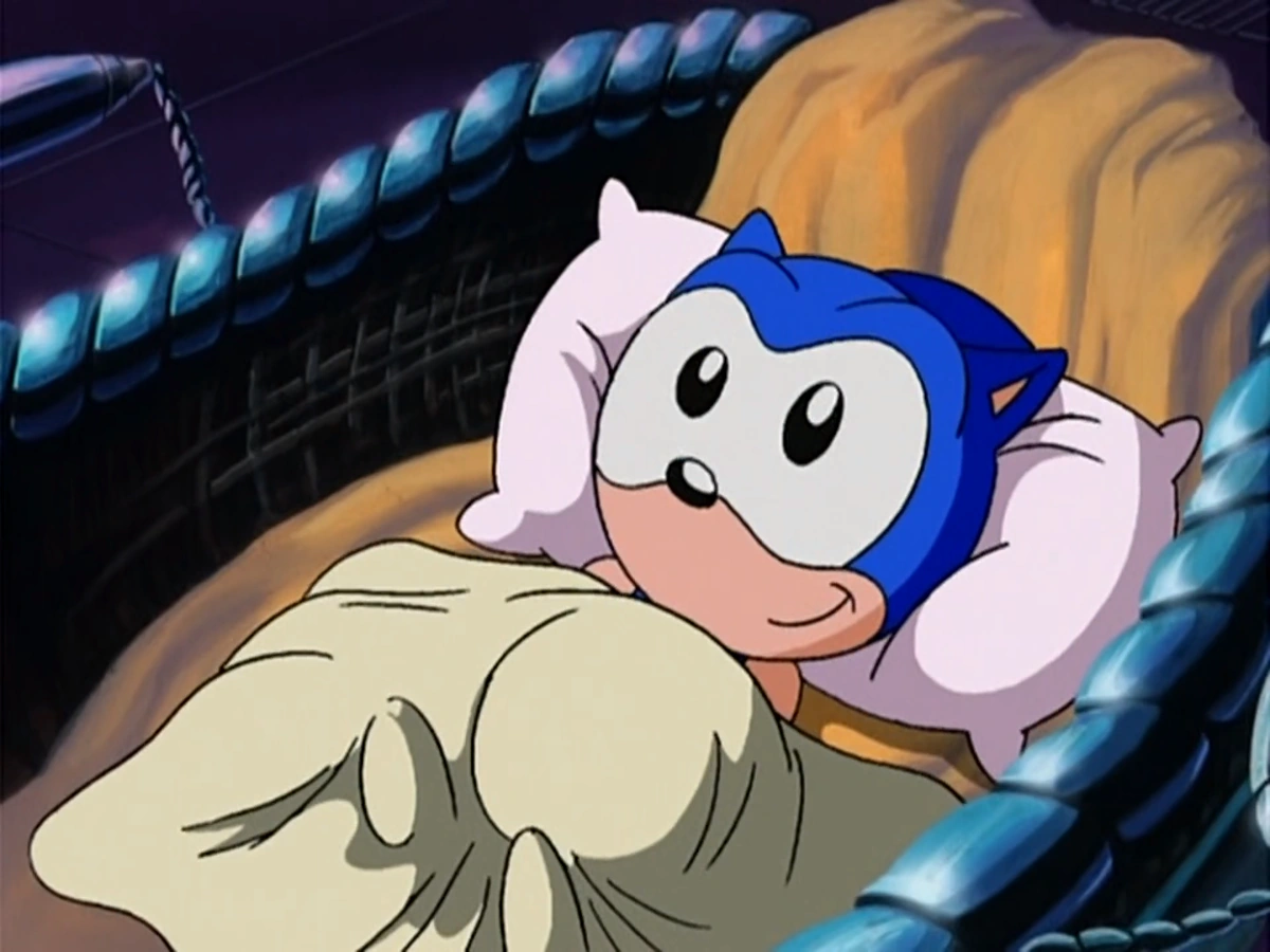 Baby Sonic The Hedgehog Crying