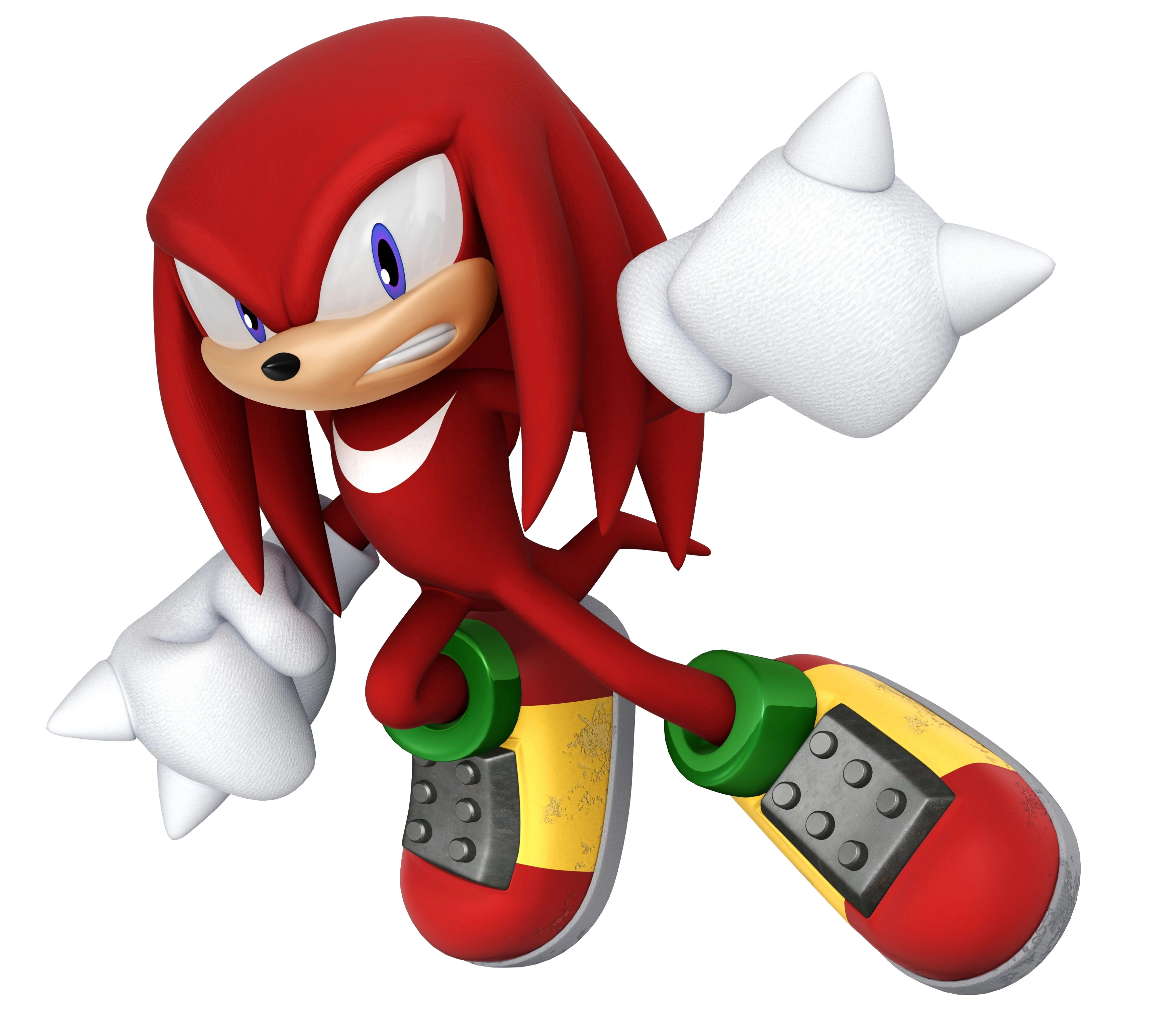 Mii Fighter Template Project - Day 4: Knuckles : r/smashbros
