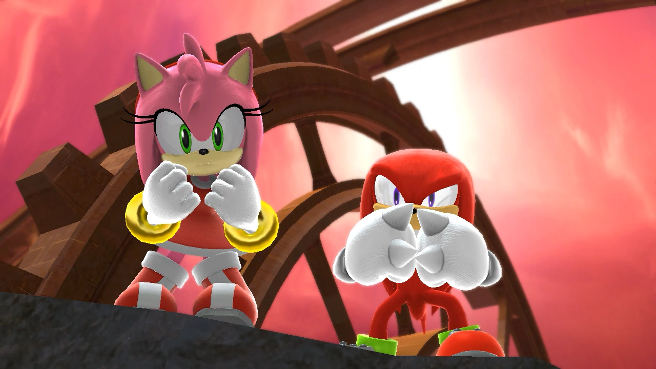 Image - Amy & Knuckles (Sonic Generations).png | Sonic News Network ...