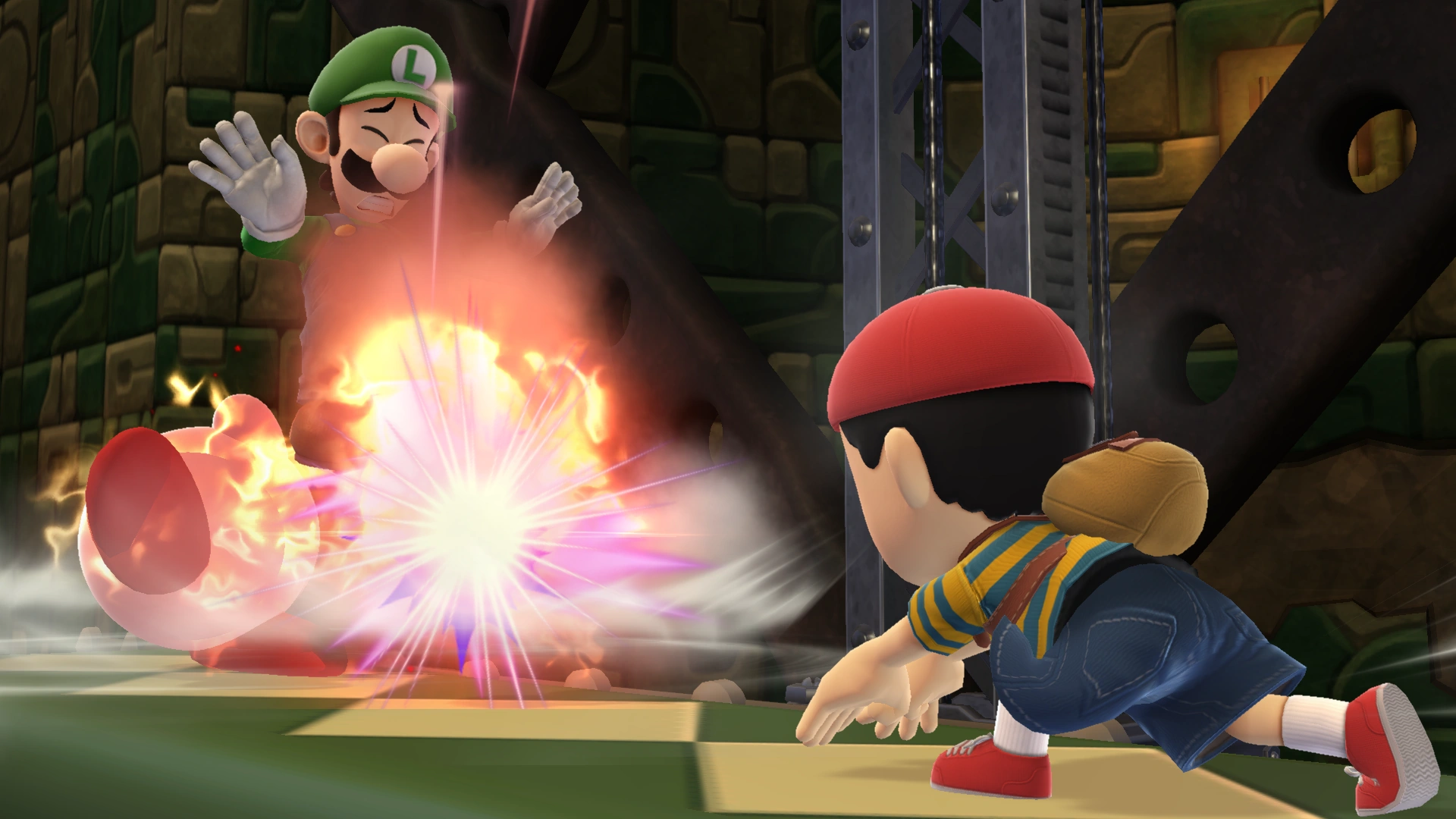 Image - PK Fire Luigi.png | Smashpedia | Fandom powered by Wikia