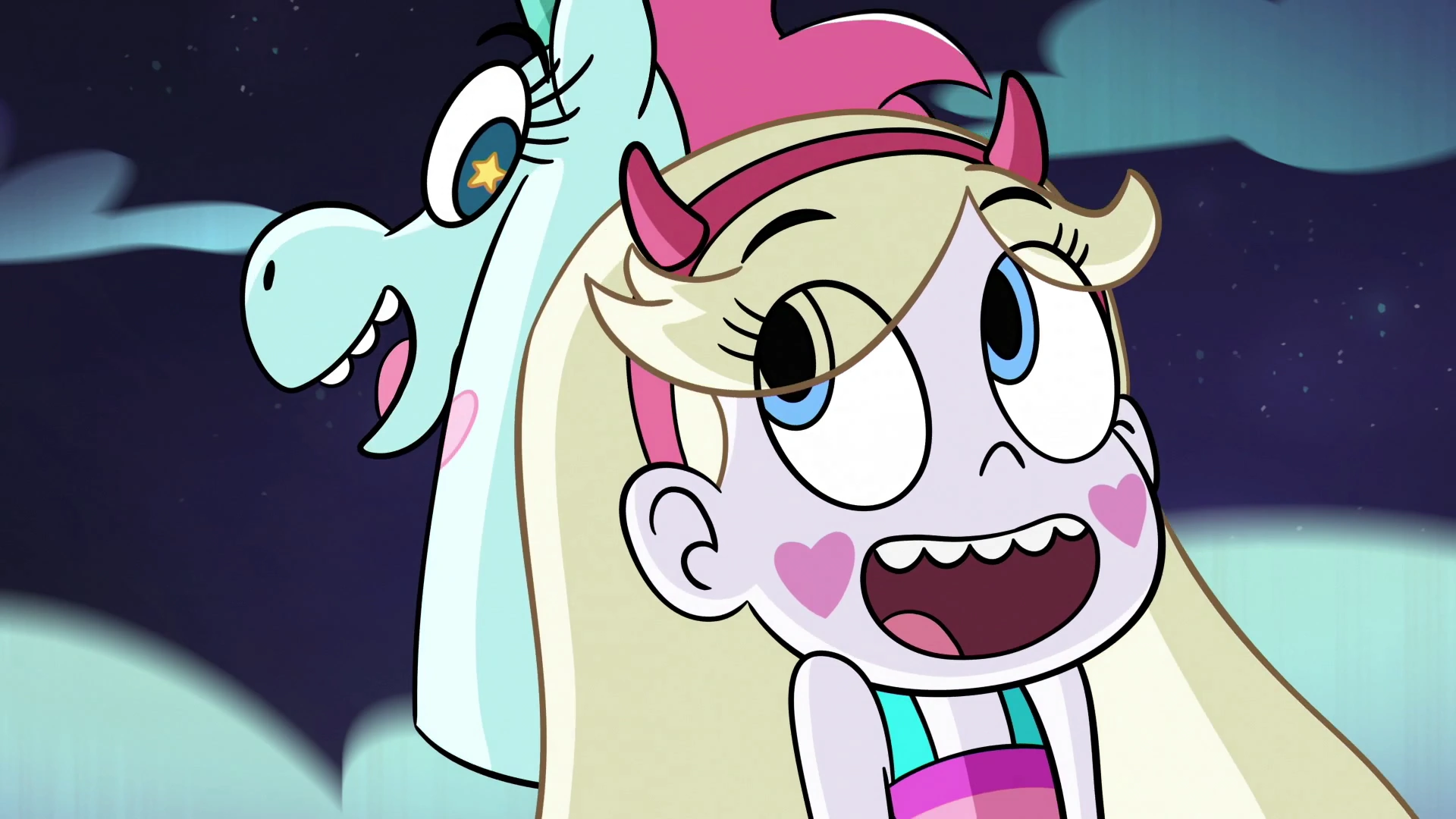 Image - S2E33 Star Butterfly dancing with Pony Head.png | Star vs. the ...