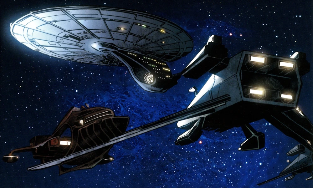 Image - Narada Remans and the Enterprise.jpg | Memory Beta, non-canon ...