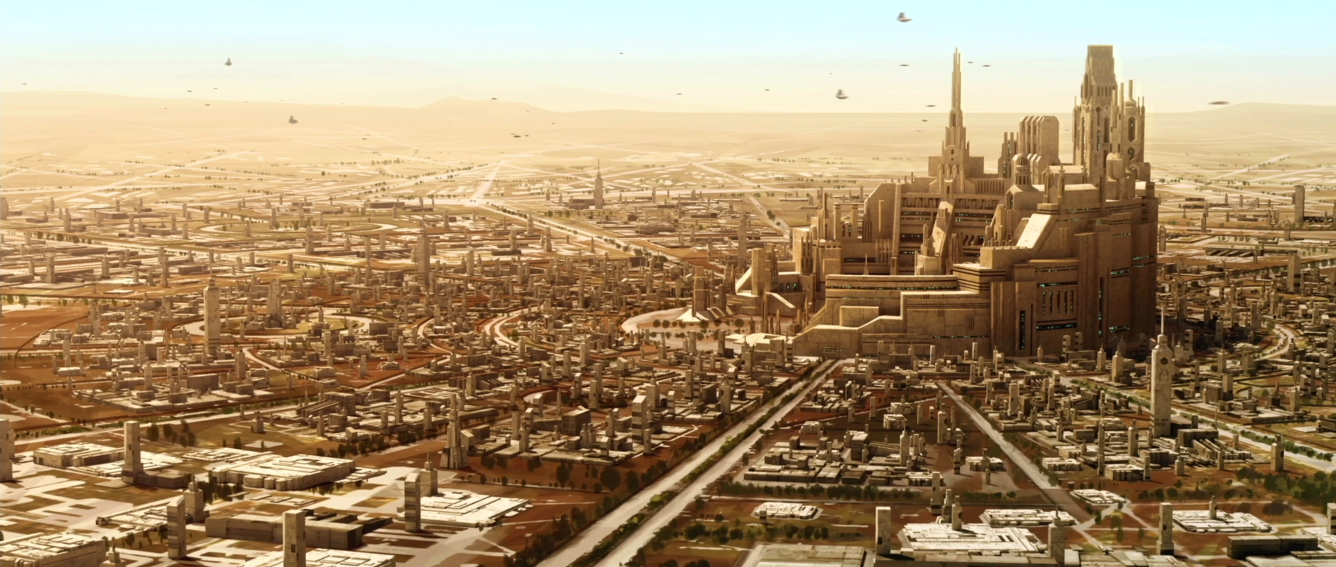 Unidentified Raxus Secundus city | Wookieepedia | Fandom powered by Wikia