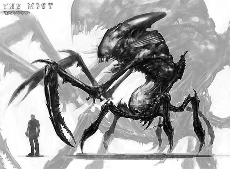 Image - ArachniLobster Sketch.png | Stephen King's The Mist Wiki ...