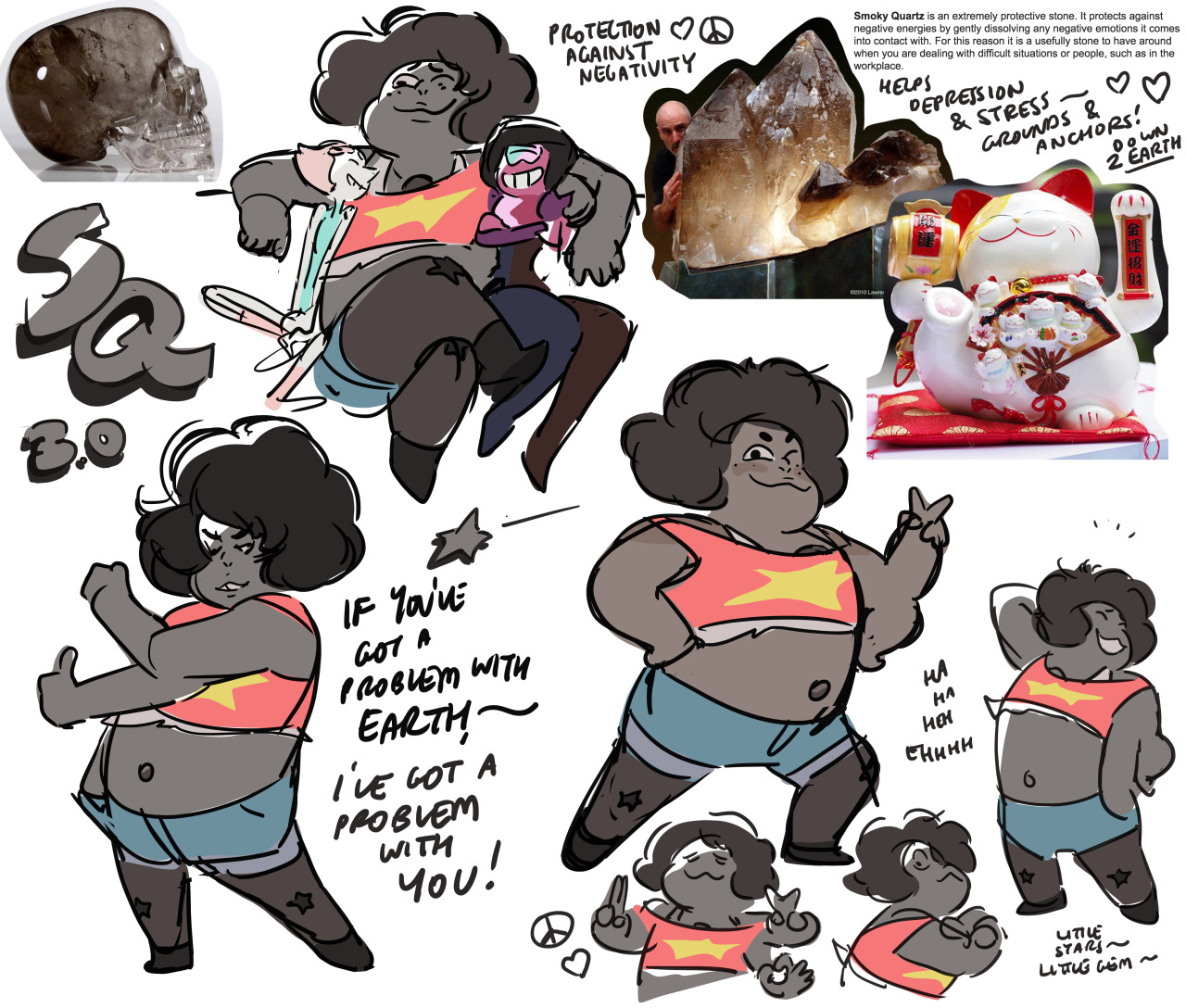 Image - Smoky Quartz Concept Art.jpg | Steven Universe Wiki | FANDOM ... Image - Smoky Quartz Concept Art.jpg | Steven Universe Wiki | FANDOM ...